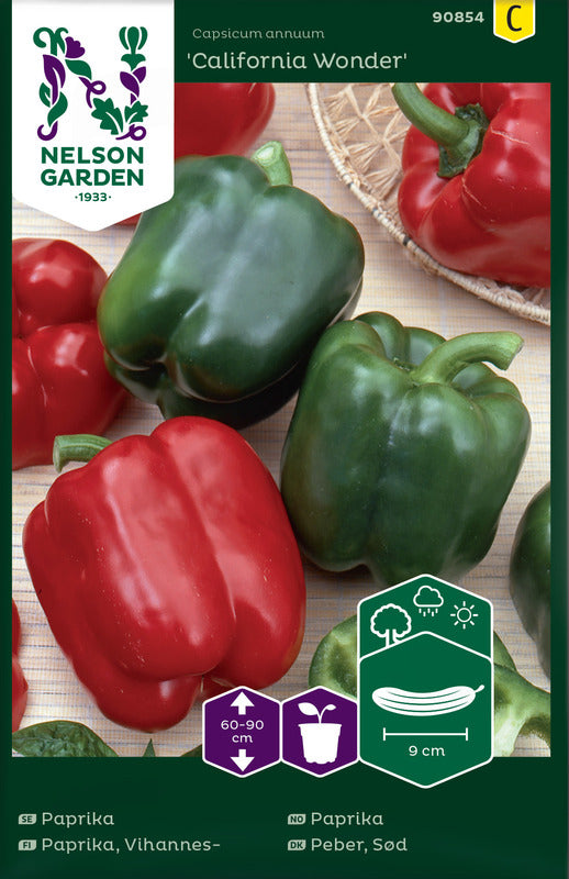 Bell pepper 'California Wonder' – Grow Towers